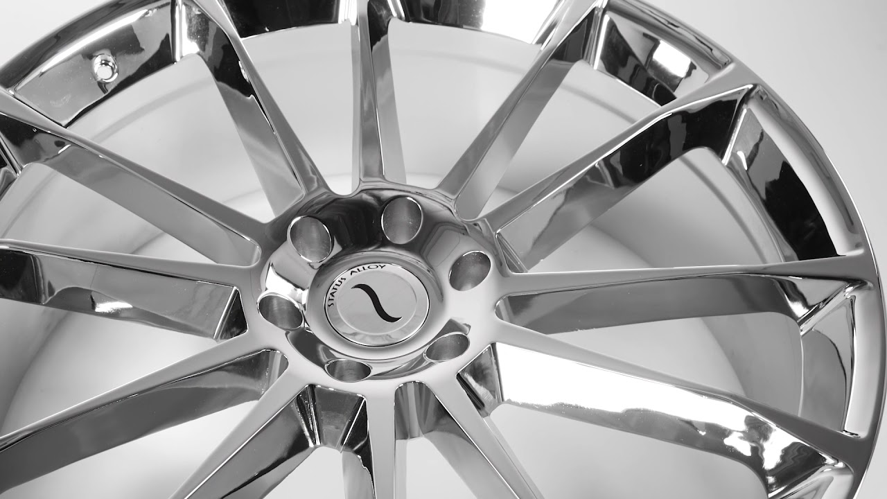 Status Alloy Wheels - Goliath in Chrome - YouTube
