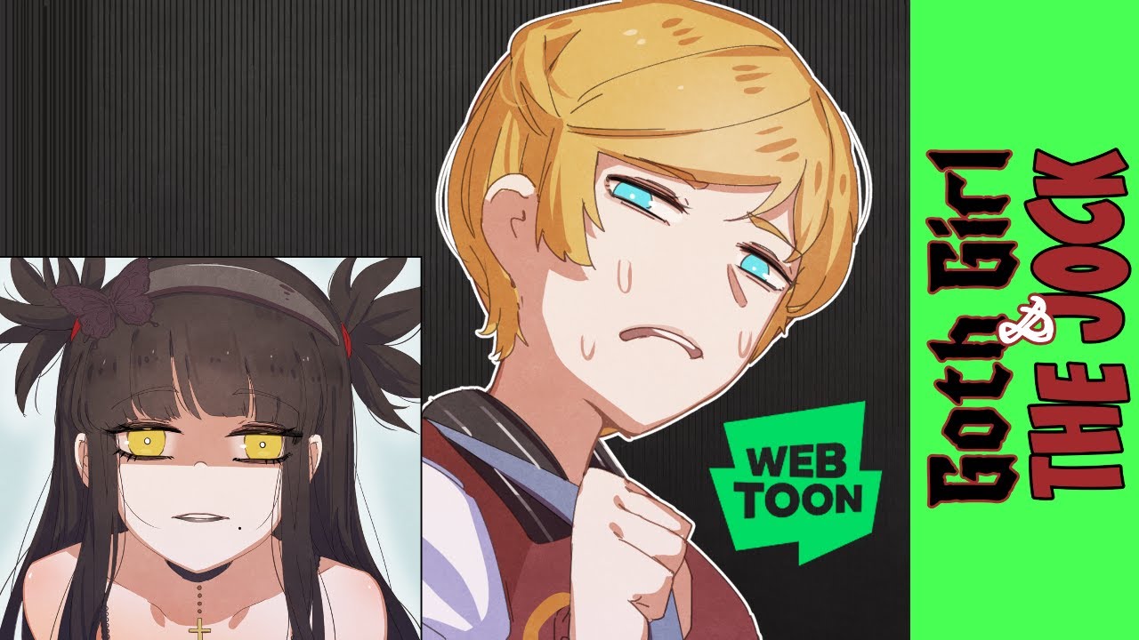 Goth Girl and The Jock: "Friends" 【WEBTOON DUB】 - YouTube