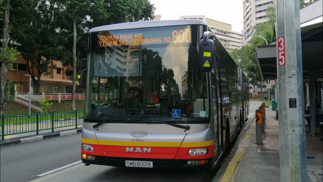SMB8001E 800 - SBS TRANSIT MAN A24 NG363F - YouTube