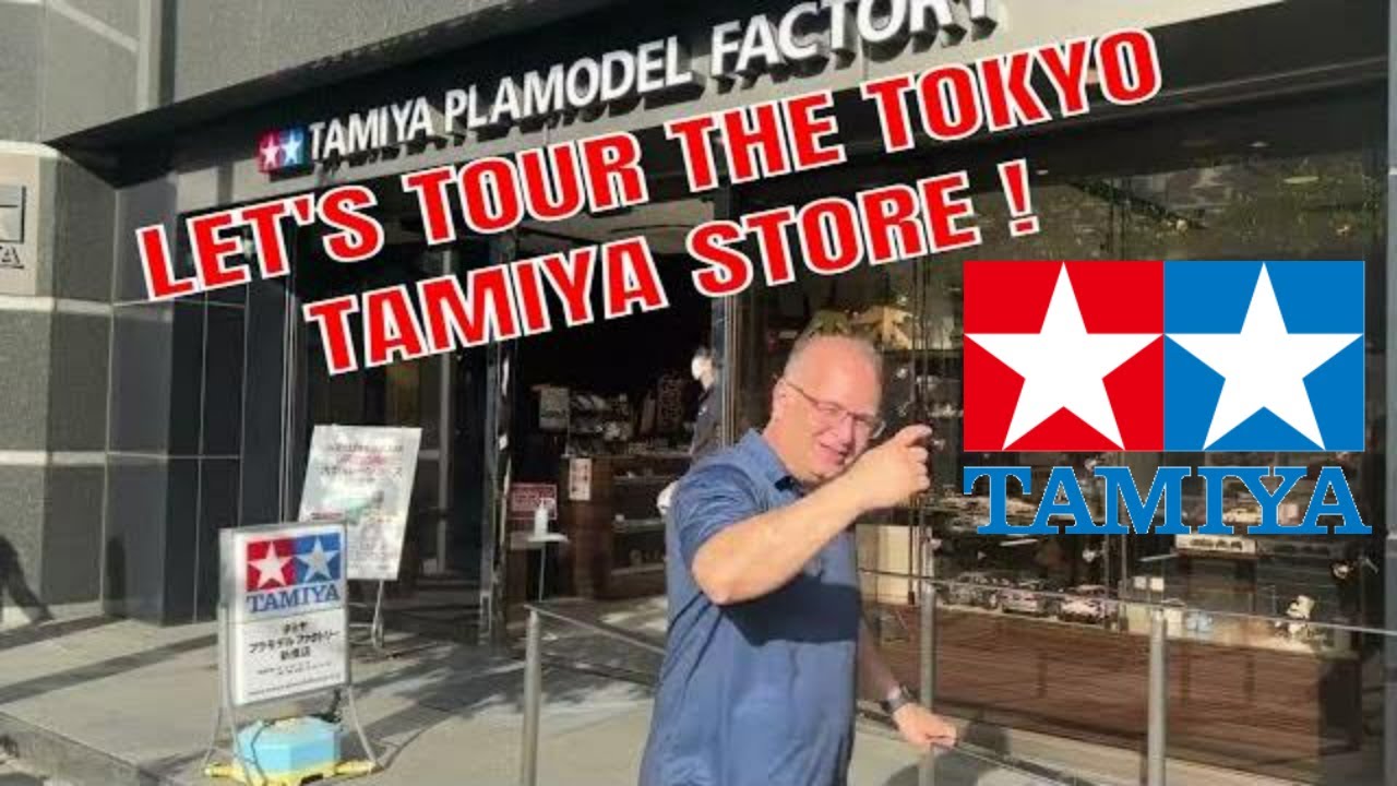 Tamiya Plamodel Factory Store Tour (Andy's Hobby Headquarters in Tokyo ...