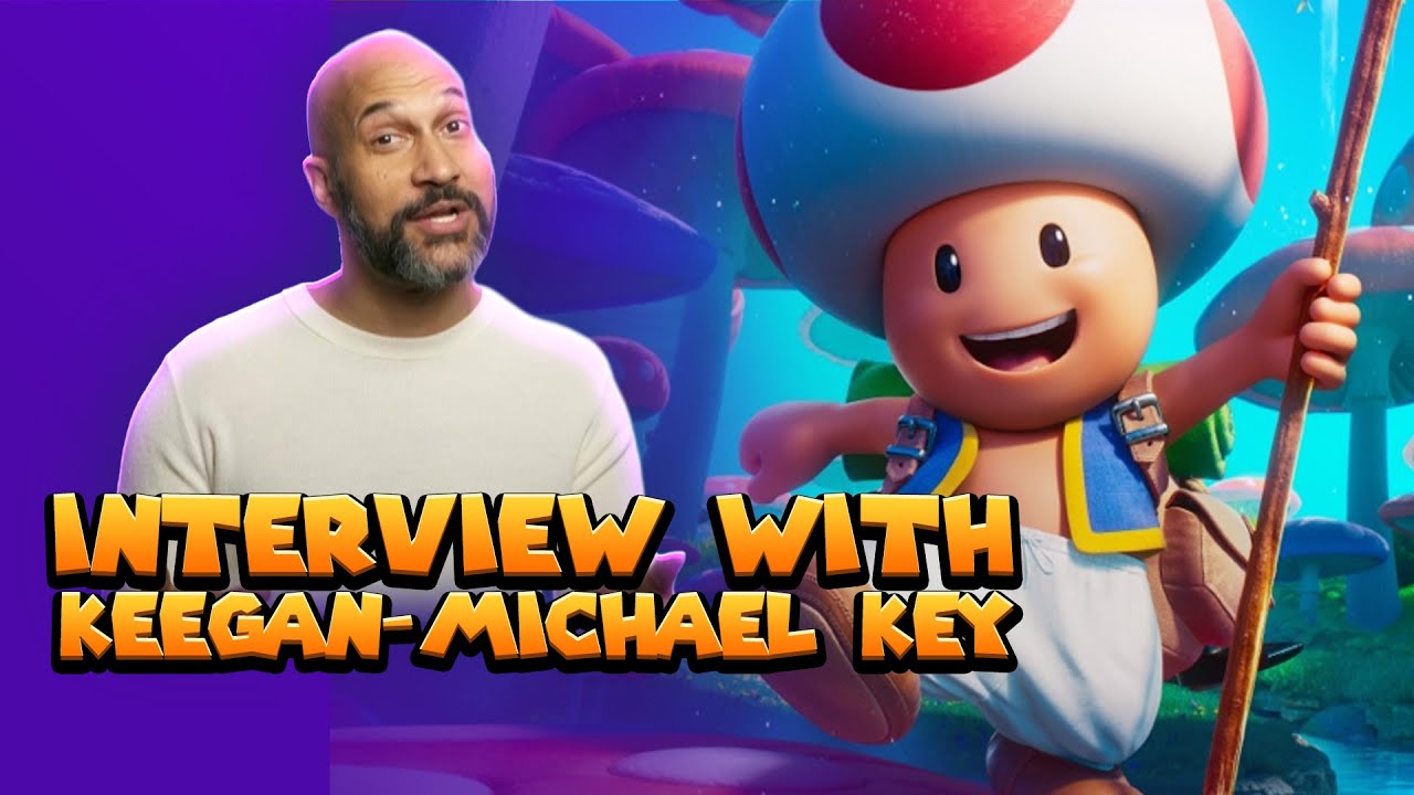 The Super Mario Bros. Movie - Keegan-Michael Key 'Toad' Interview - YouTube