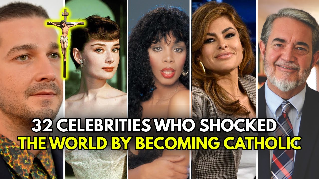 32 Celebrities Who Shocked the World by Becoming Catholic - YouTube