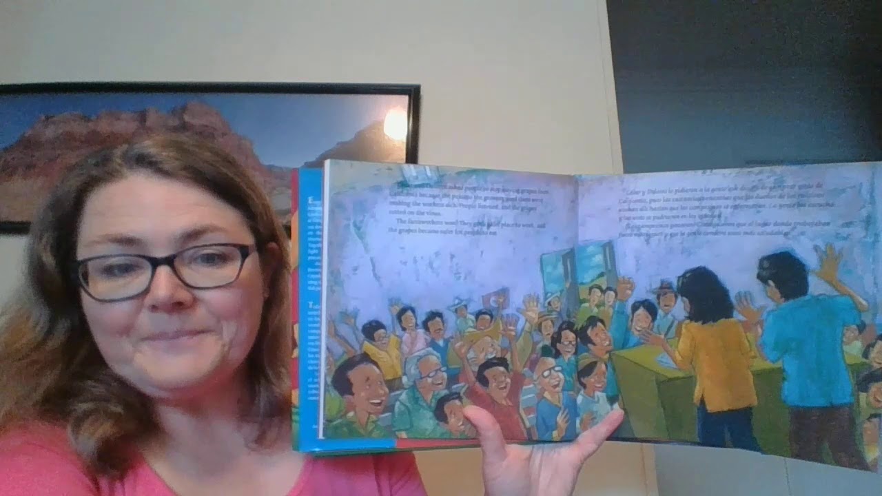 3/30/2020 Read aloud of Side by Side for Cesar Chavez Day - YouTube