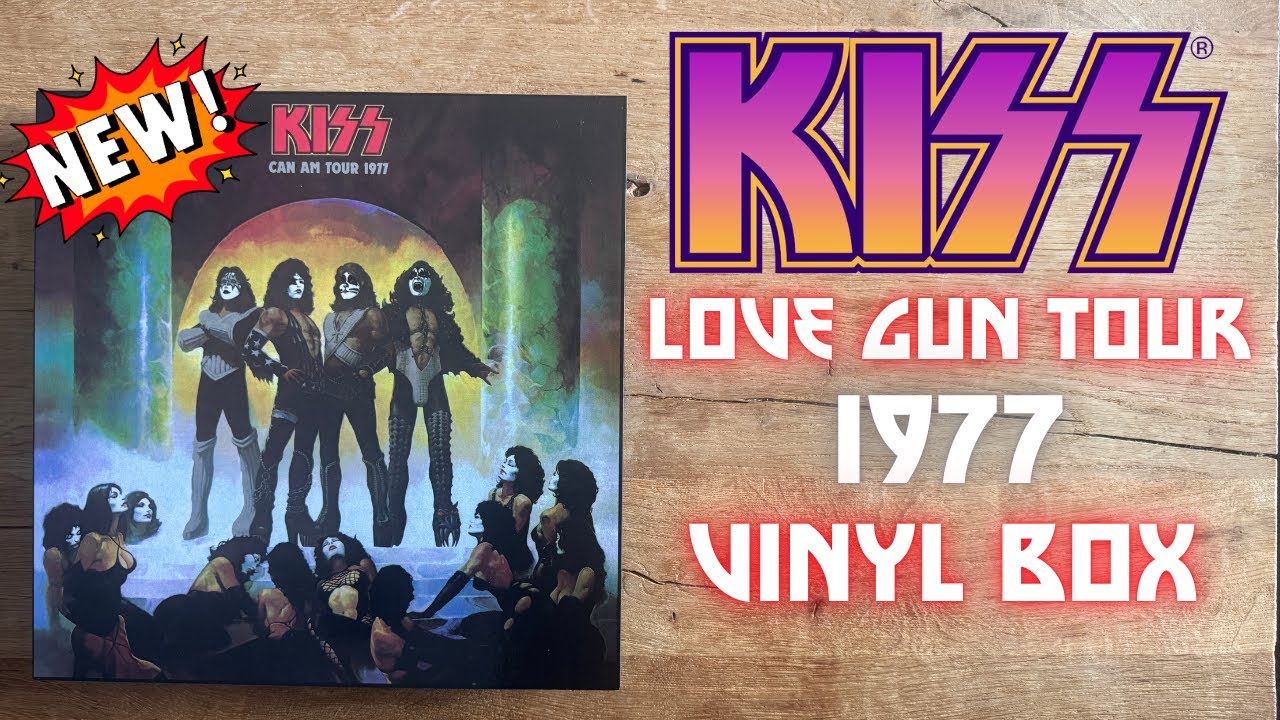 KISS Love Gun Tour 1977 Vinyl Box - YouTube