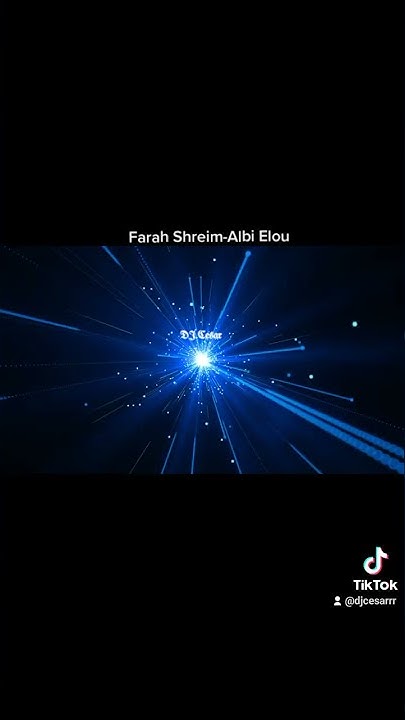 Farah Shreim-Albi Elou remix(DJ.Cesar) - YouTube