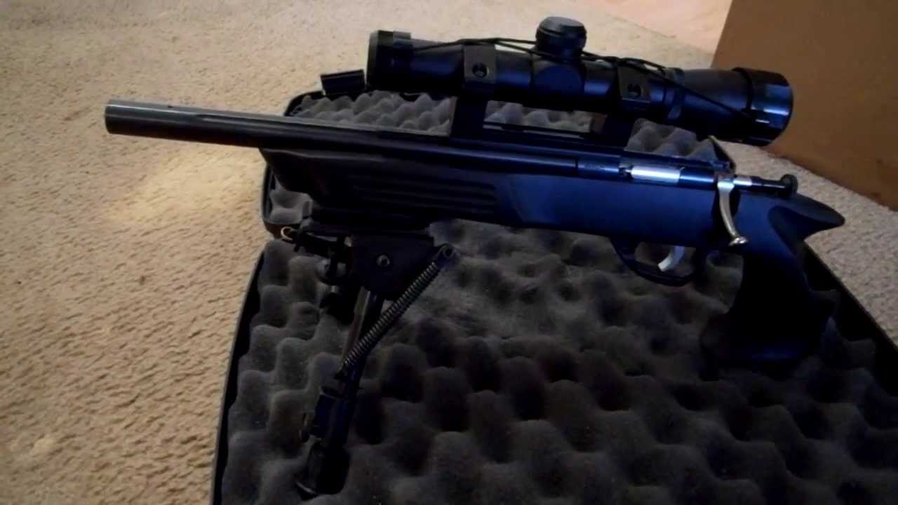 Keystone Arms Chipmunk Hunter Pistol - YouTube