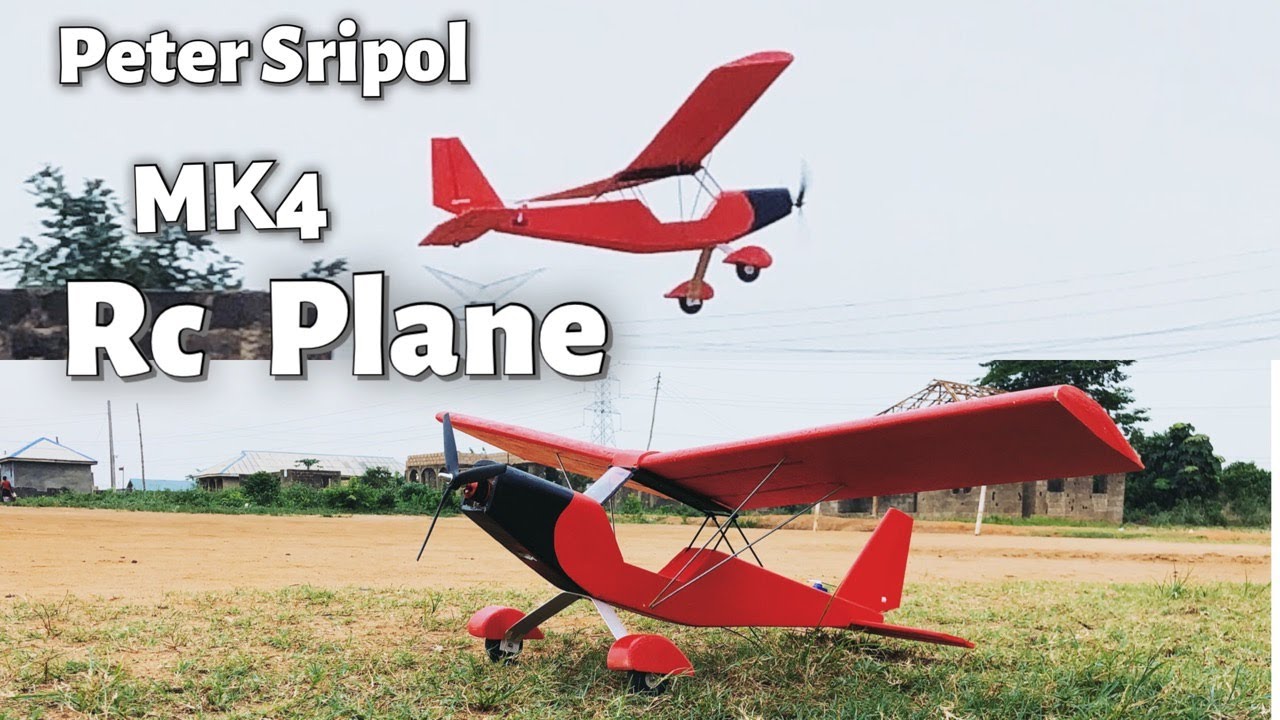 Homemade Peter Sripol MK4 Rc Plane - YouTube