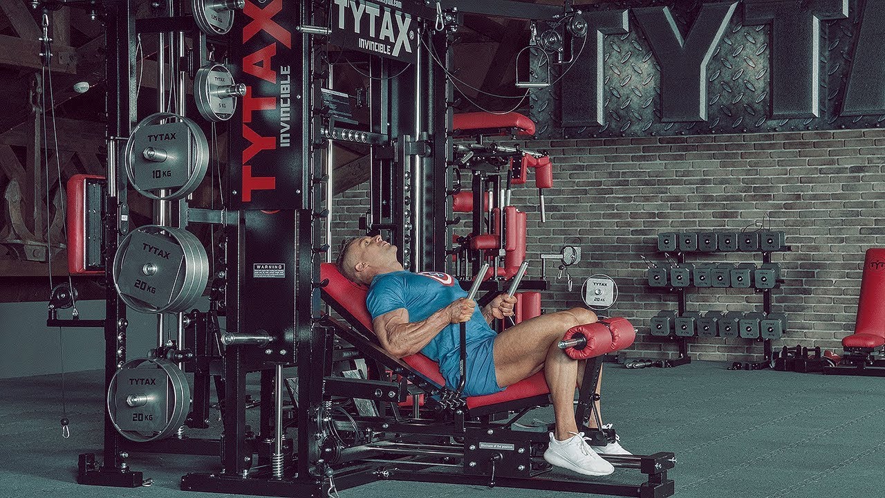 TYTAX® T1-X (Opt. JD) | Incline Sled Hammer Row - YouTube