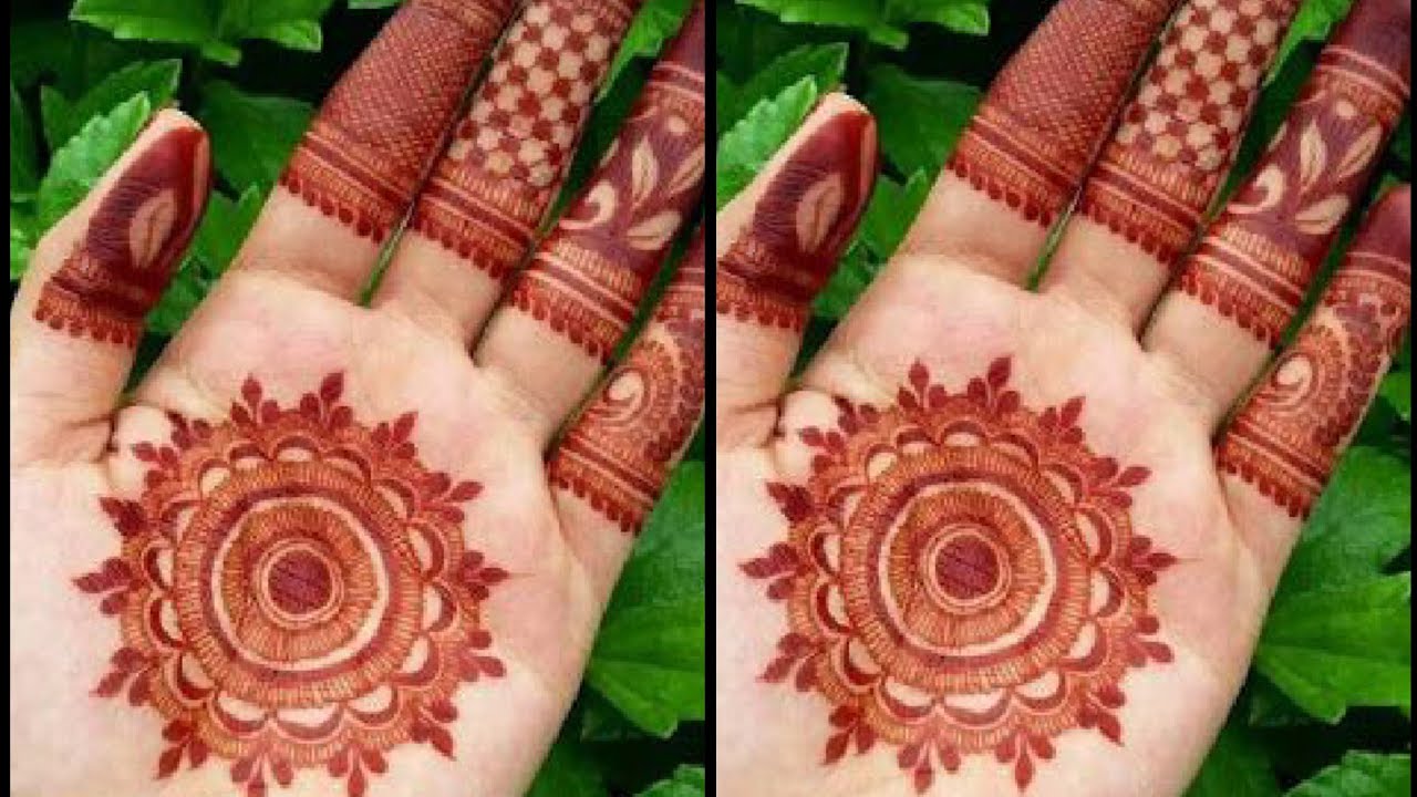 Most beautiful bridal mahendi design|step by step mahendi design 2020 ...