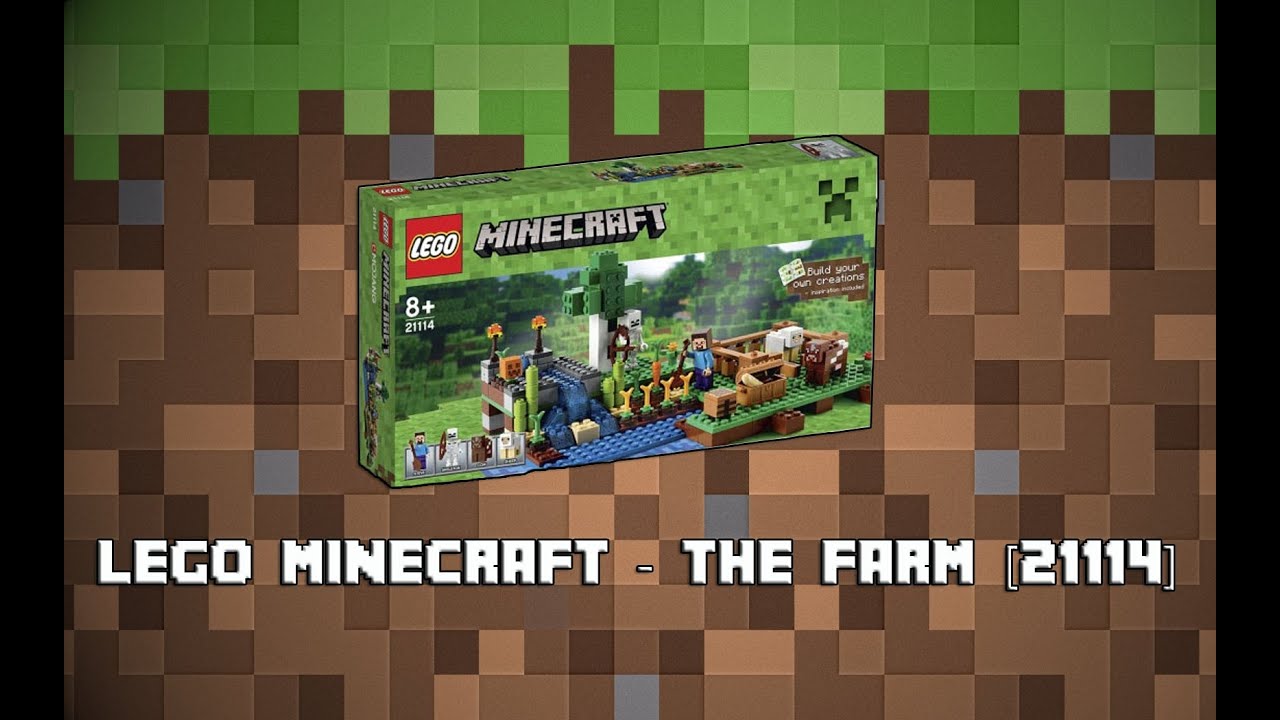 LEGO MINECRAFT | The Farm - 21114 - YouTube