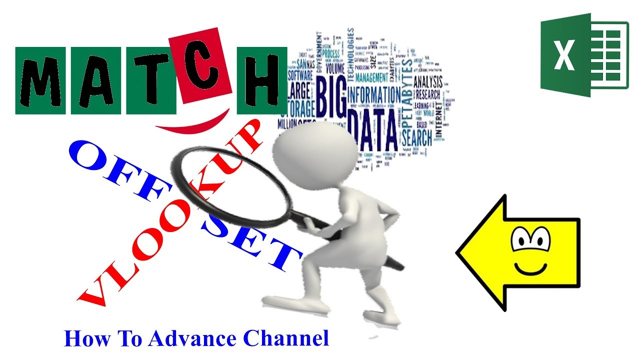 Cách Kết Hợp Vlookup Offset Match - YouTube