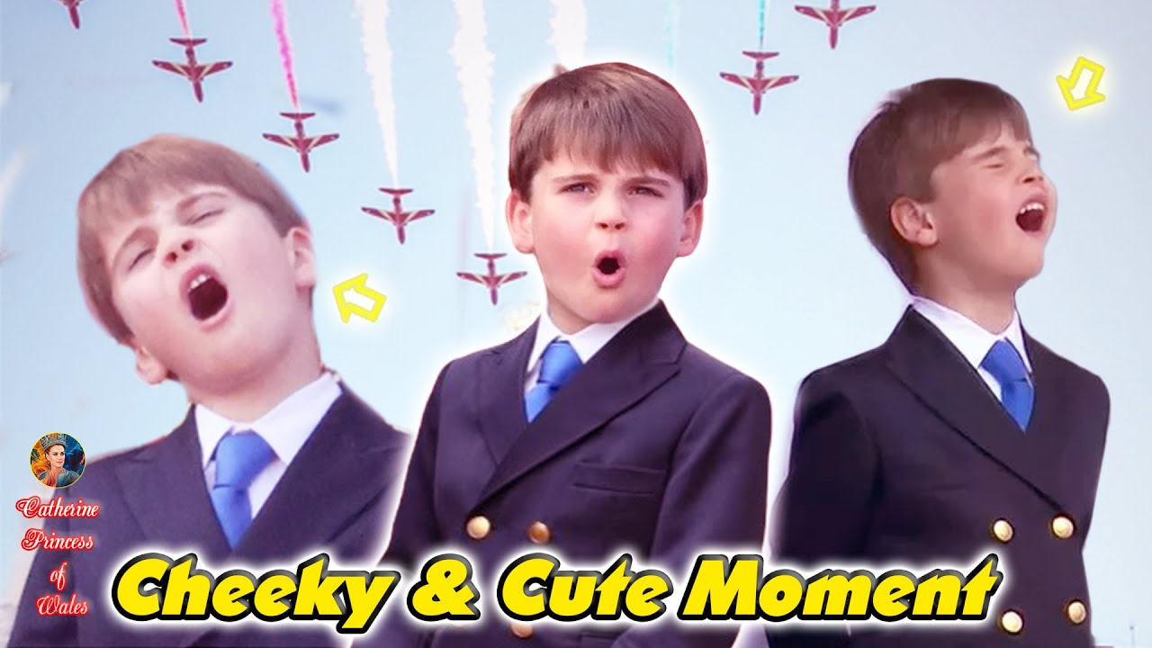 Prince Louis a Again STOLE THE HEARTS Fans With His Cheeky Antics on ...