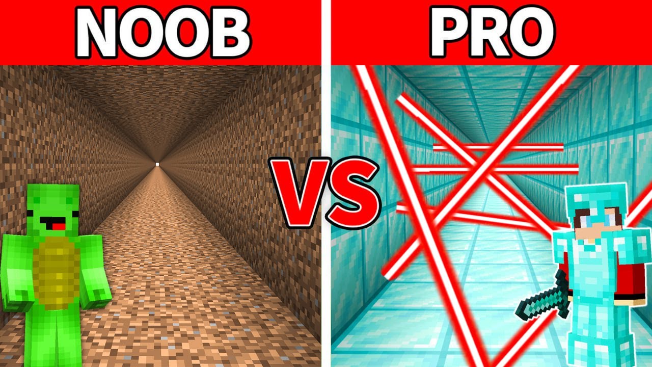 Minecraft NOOB Dirt vs PRO Diamond JAILBREAK BUILD Challenge - in ...