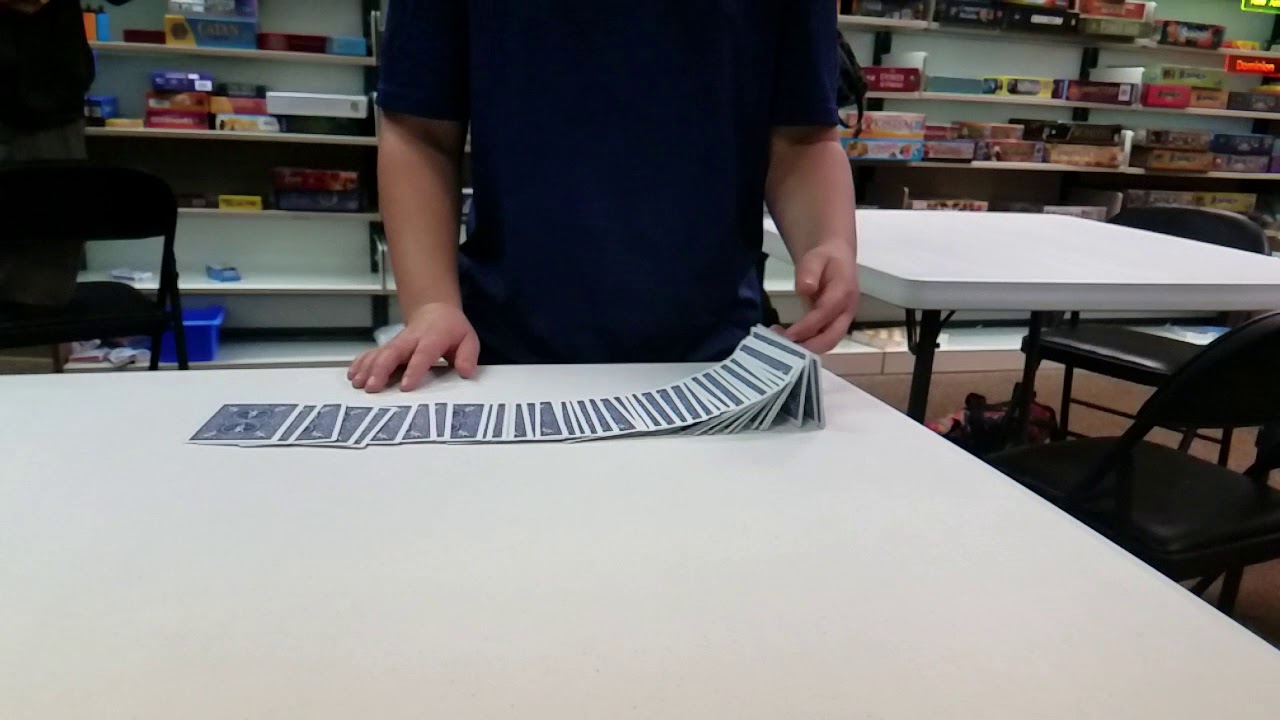 Card tipping - YouTube