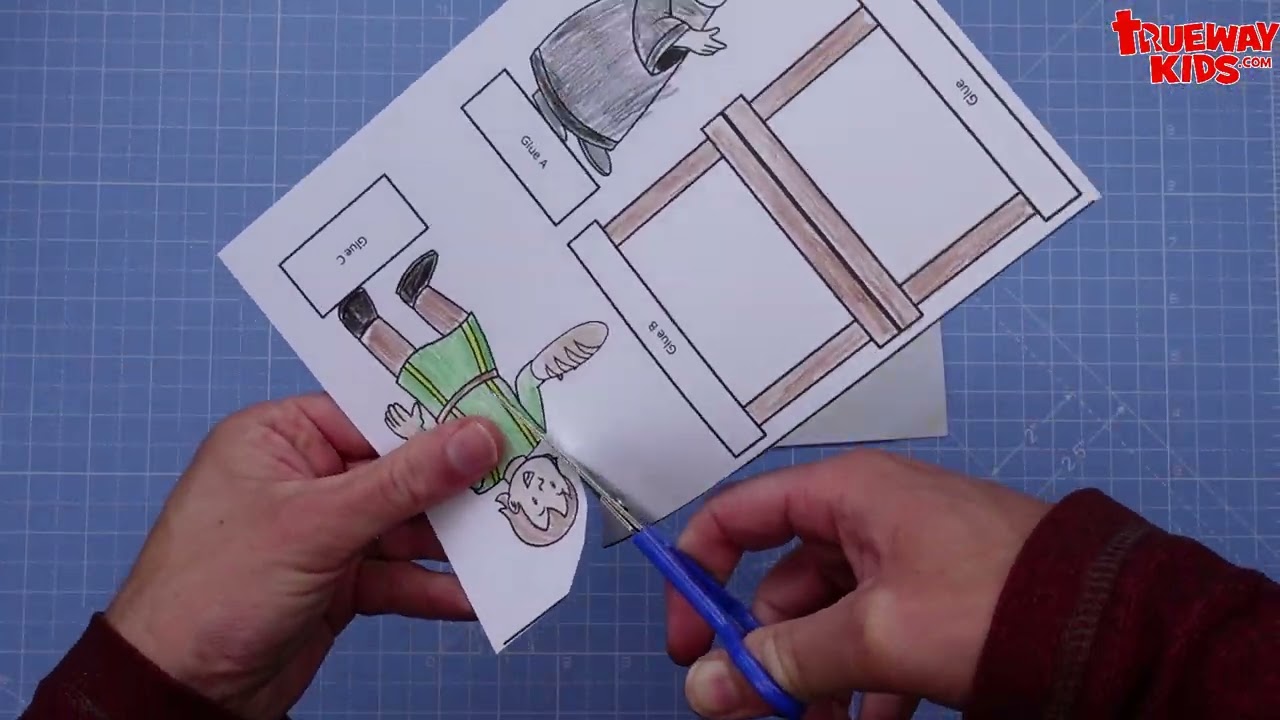 Seven Chosen to Serve Bible craft for kids - YouTube