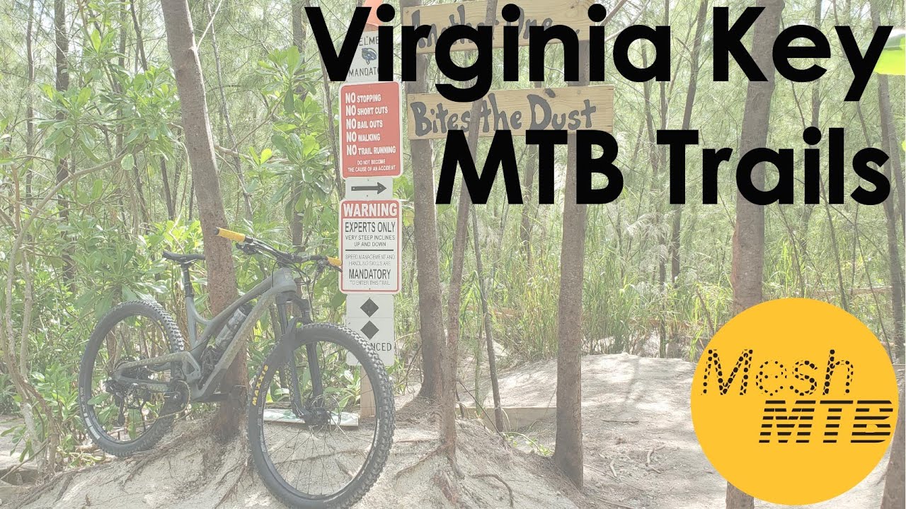 Virginia Key MTB Trails Miami, Fl. - YouTube