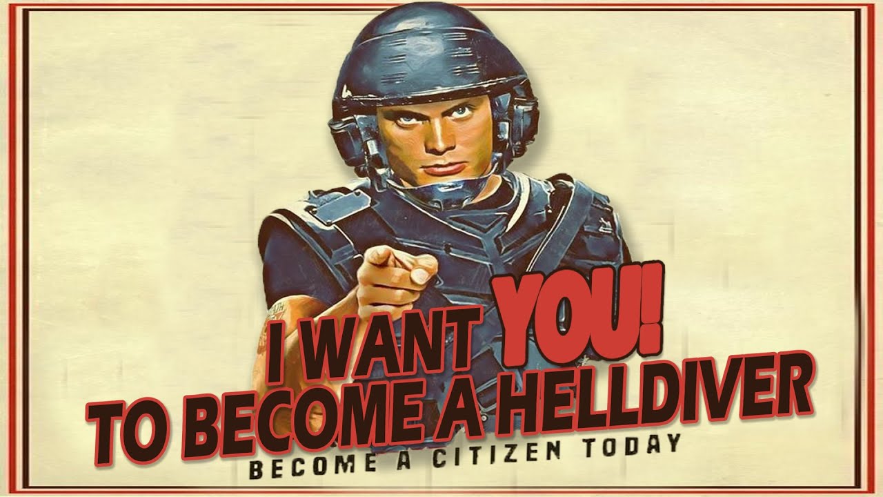 Becoming a HELLDIVER is serious business - YouTube