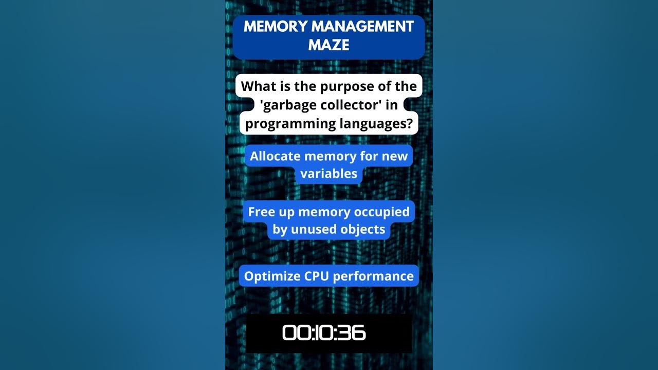 Garbage Collector Decoded: Quiz Time! Unveil the Magic Behind Memory Management! 🚀🗑️#coding # ...