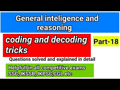coding and decoding tricks | coding decoding reasoning | coding ...