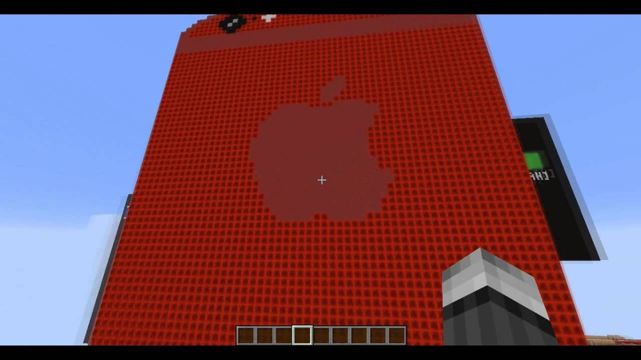 working iPhone 6 in Minecraft ! #6 CHANGE THE COLOR OF THE PHONE ...