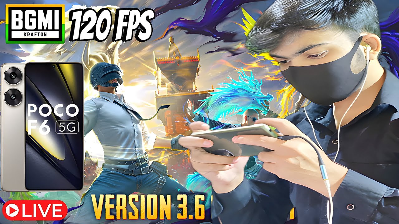 1V1 Room Live - POCO F6 | 1 VS 1 TDM PUBG | 2K QUALITY LIVE STREAMING ...