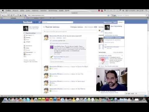 TUTORIAL - Como fazer login no Facebook - YouTube