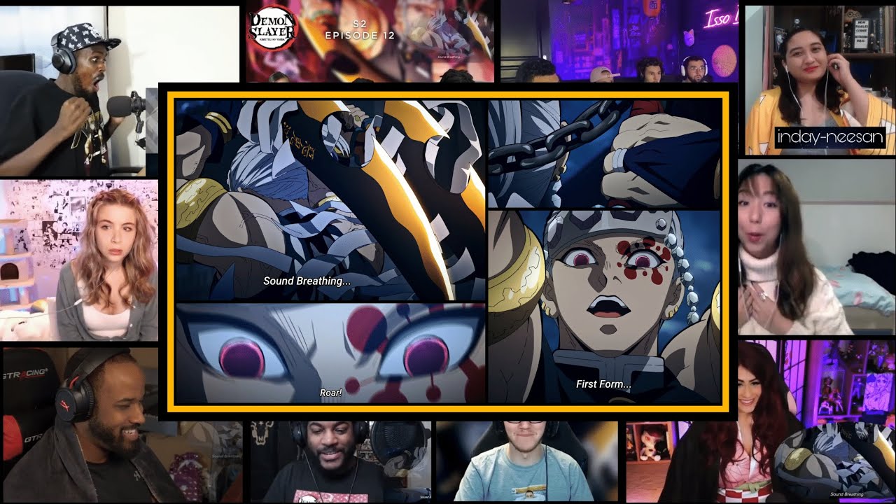 🔥Sound Breathing 1st Form ~ ROAR!!🔥 || Demon Slayer S2 Ep12 Reaction ...