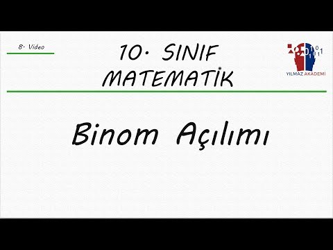10. SINIF MATEMATİK - BİNOM AÇILIMI
