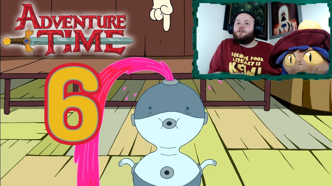 Cute AND Disgusting! Adventure Time Episode 6 BLIND REACTION - YouTube
