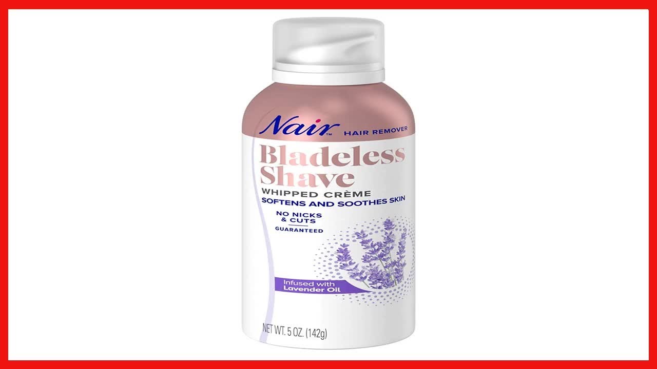 Nair Hair Remover Bladeless Shave Whipped Crème, Painless Hair Removal ...