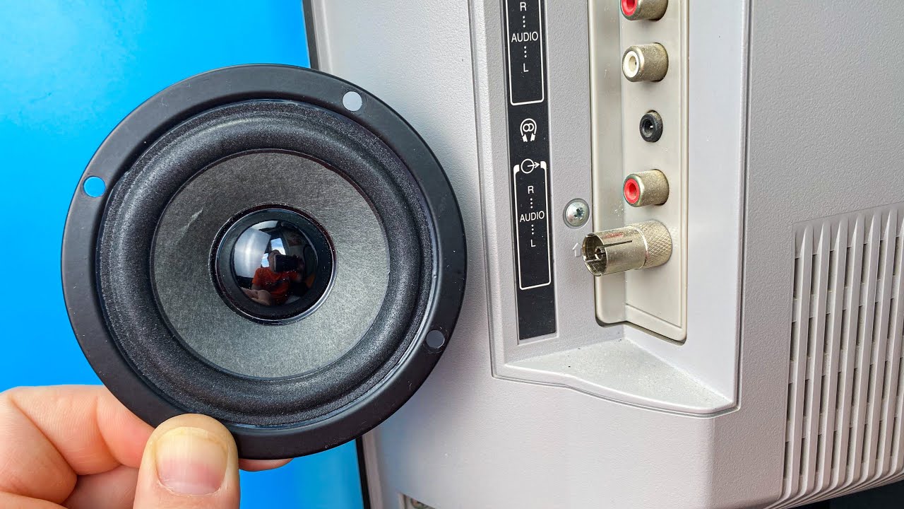 Place the speaker behind your TV and watch digital cable channels ...