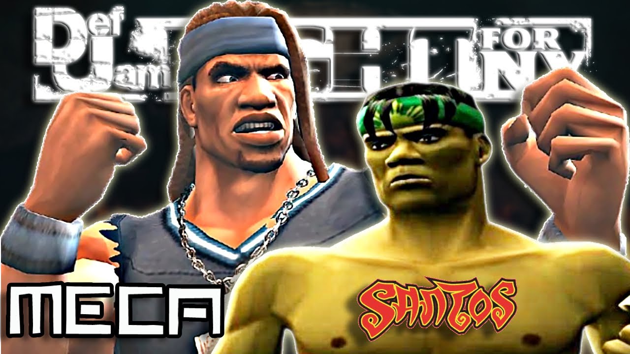 KICKBOXING Y MUAY THAI! "Meca" y "Santos" 🔥| DEF JAM: FIGHT FOR NY ...