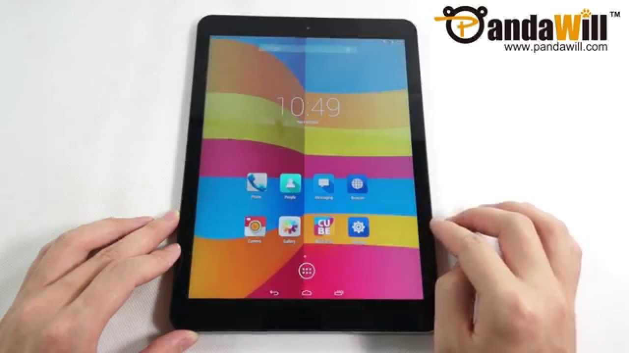 [Hands-On] Cube Talk 9X 8-Core 3G Tablet With Retina Display - YouTube