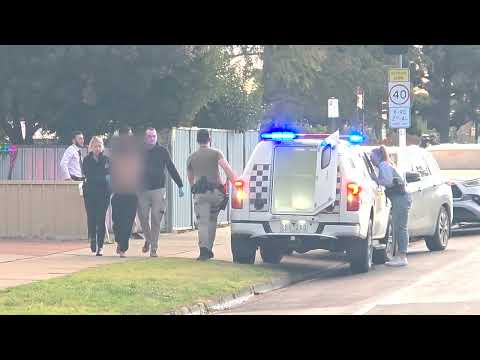 Shepparton Police Chase - Arrest Footage