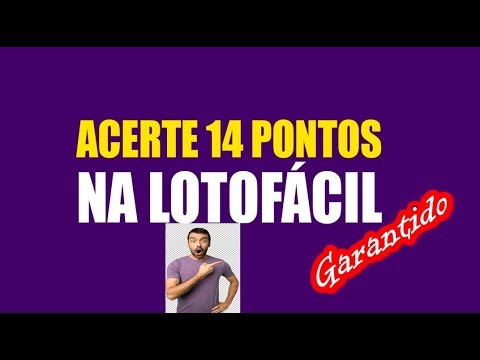Como Ganhar na Lotofácil e acertar 14 pontos? Técnica dos Filtros de Pares e impares.