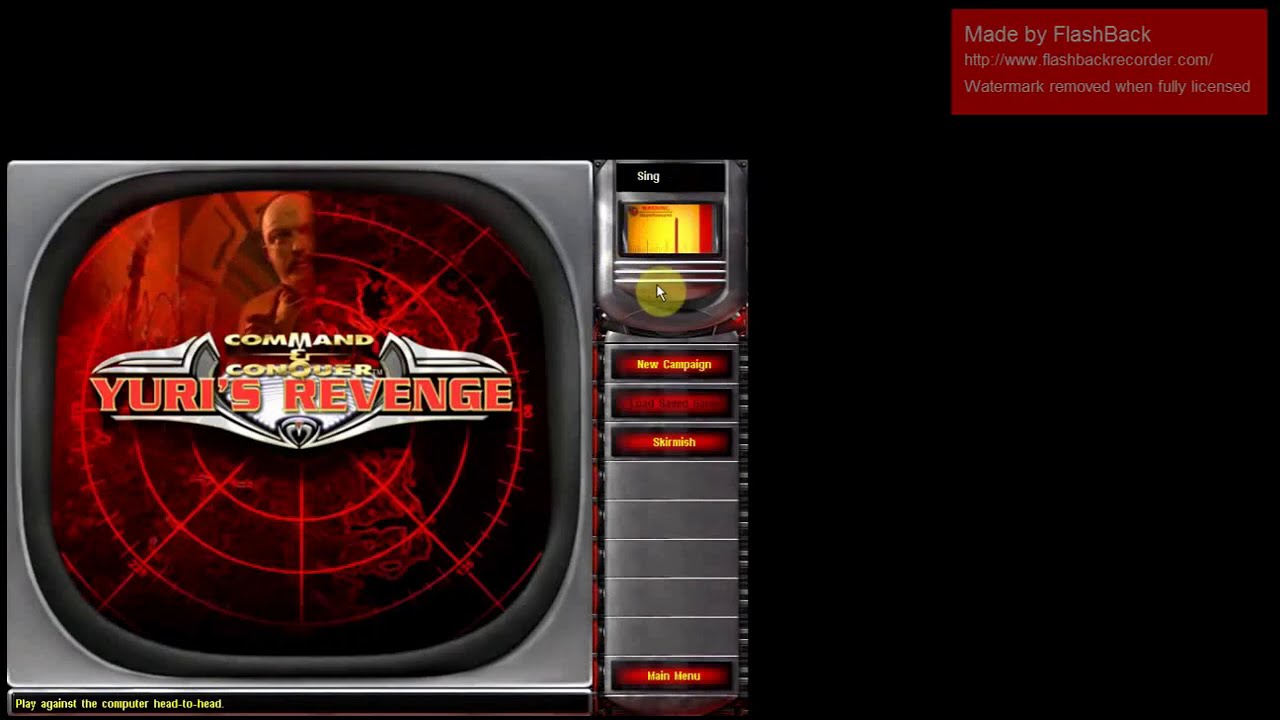 Red alert 2 fix Block screen frozen screen - YouTube