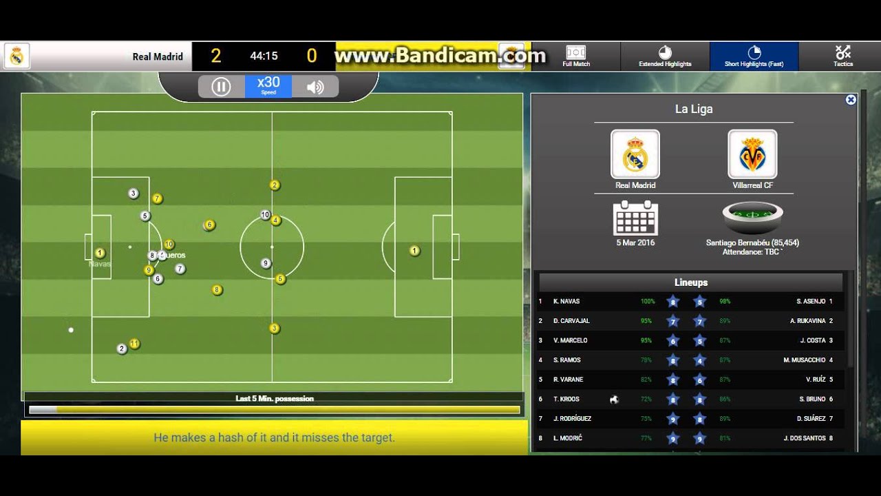 soccer manager game play 1 - YouTube