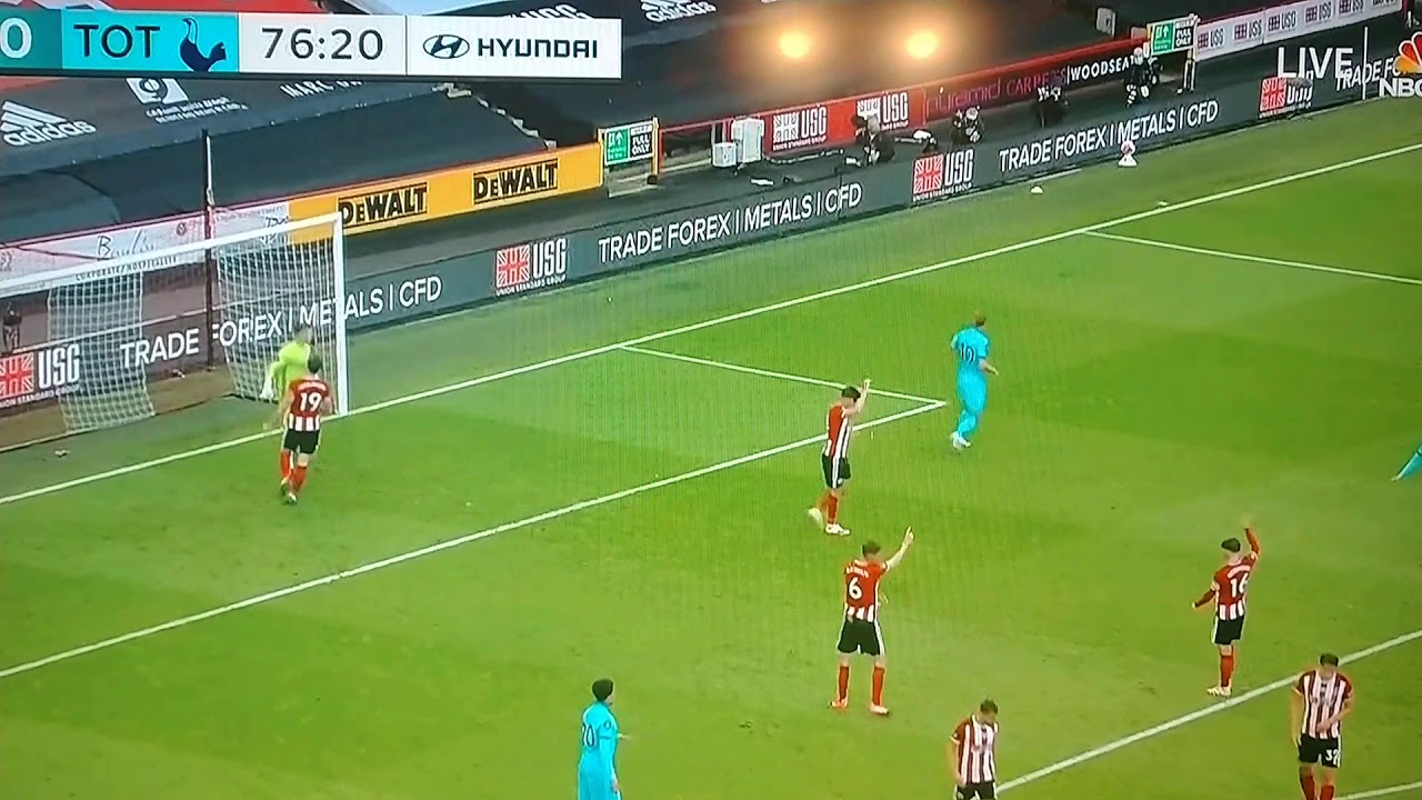 Feel Good Touch puts the forward offside. - YouTube