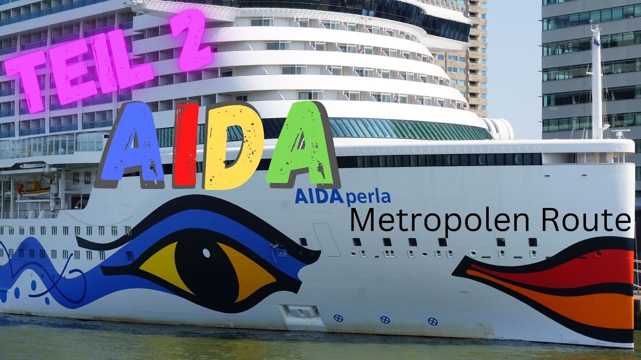 AIDA I Metropolen Route I AIDAperla I London I Paris I Brügge I ...