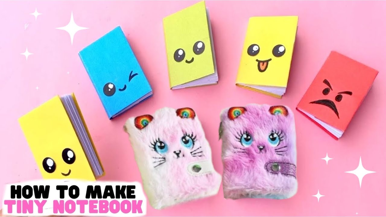 Origami Cute Mini Notebook How to make a kawaii notebook/Mini notebook ...