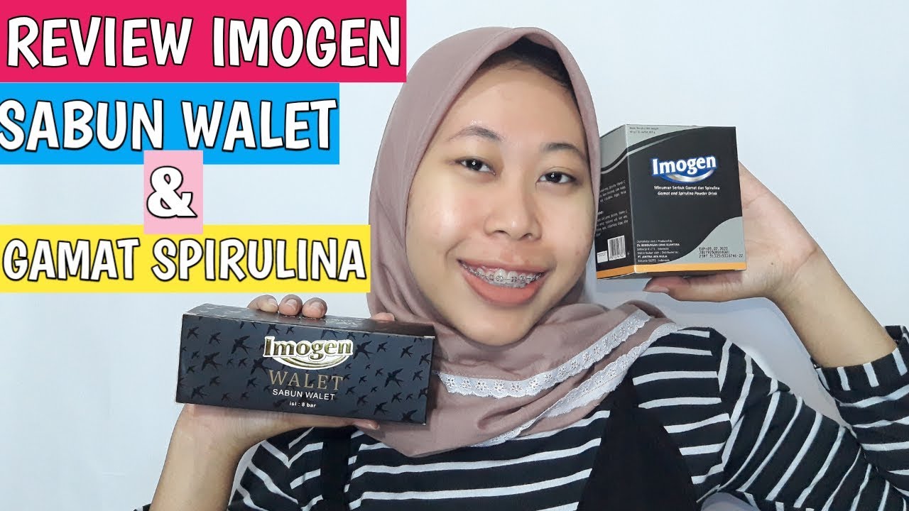EP 12 | REVIEW IMOGEN SABUN WALET DAN GAMAT SPIRULINA POWDER DRINK ...