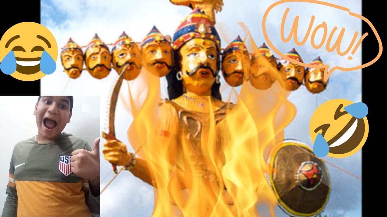 Hand made ravan was OP! | funny | Vlog| - YouTube