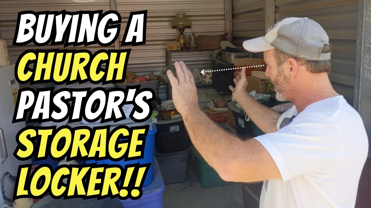 Buying A Church Pastor's Storage Locker! Tons Of 1970s Treasures Inside ...