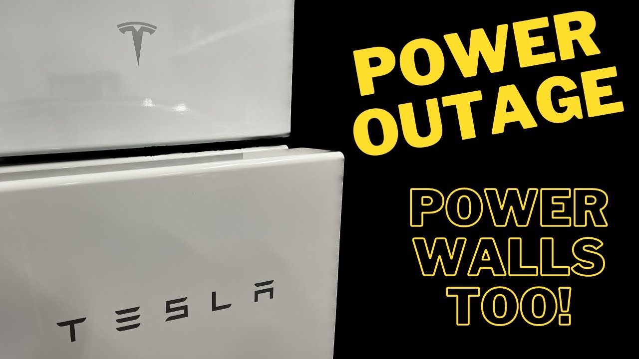Tesla Solar Panels & Powerwalls: Power (and Powerwall) Outage! - YouTube