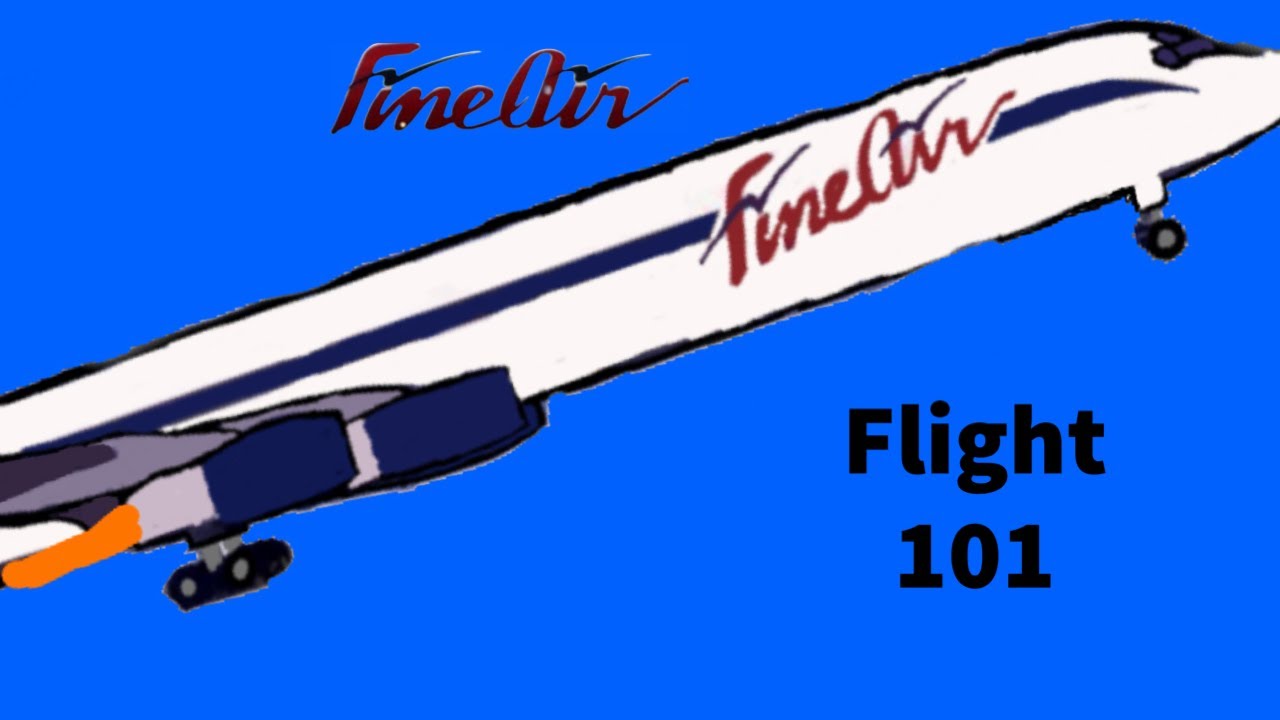 Fine Air Flight 101-Crash Animation - YouTube