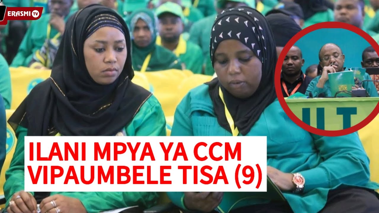 CCM YAIBUKA NA MAZITO KWENYE MKUTANO MAALAMU ; ILANI MPYA YA CCM YABEBA ...