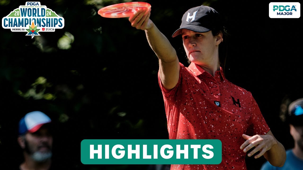 Round 1 Highlights, FPO | 2024 PDGA World Championships - YouTube