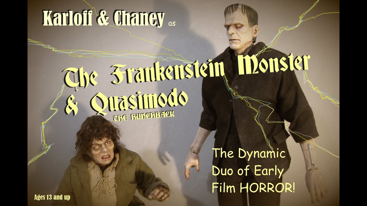 Karloff & Chaney as FRANKENSTEIN & The HUNCHBACK, The 1/6 scale Dynamic ...