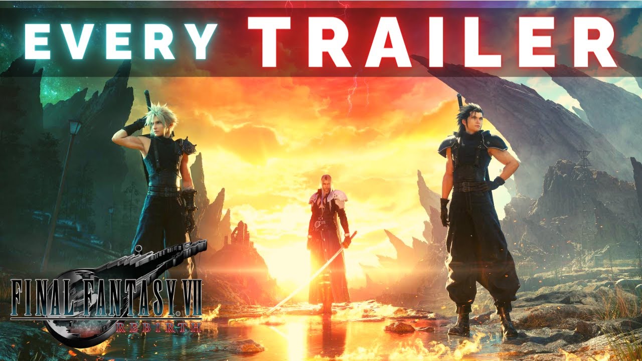 I Watched EVERY Final Fantasy 7 Rebirth Trailer | FF7R | Rye Reacts ...