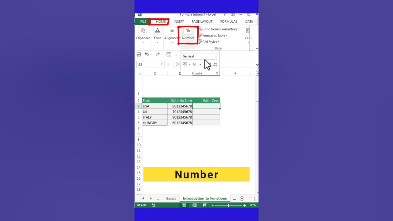 Add Zero In Excel shorts exceltips YouTube add-zero-in-excel-shorts-exceltips-youtube
